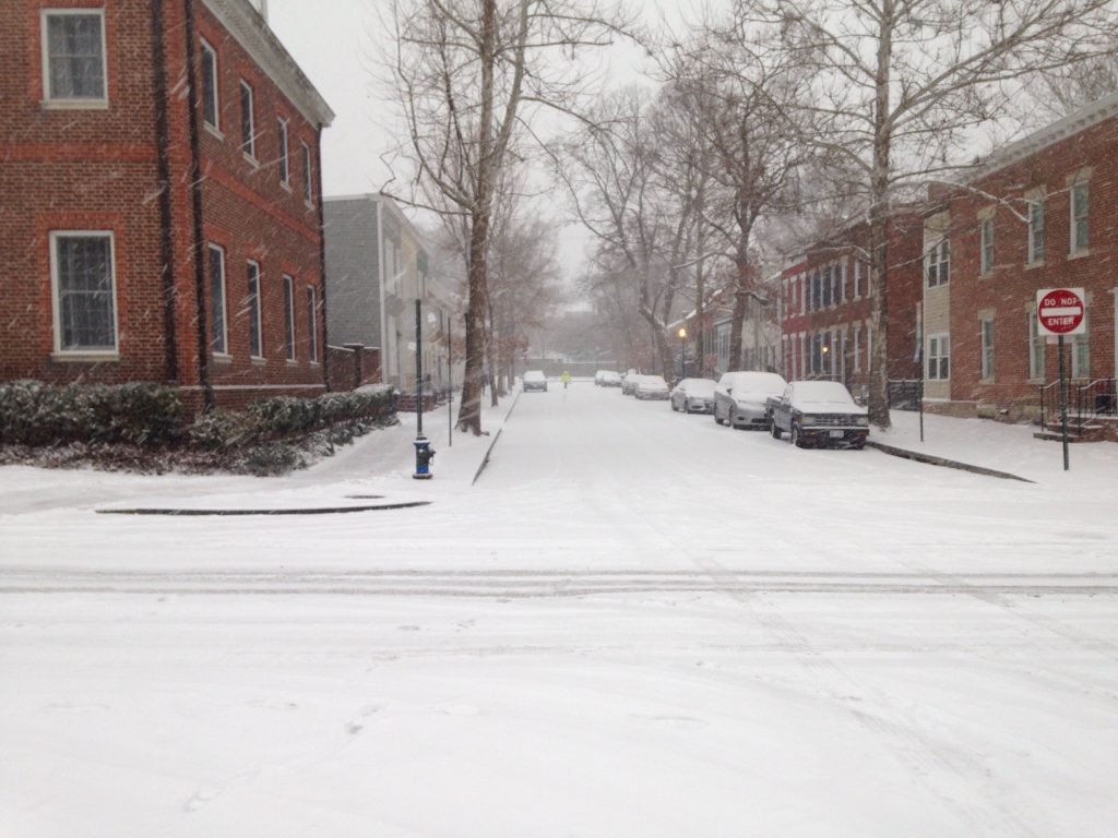 Overcoming indifference during blizzard in Washington DC